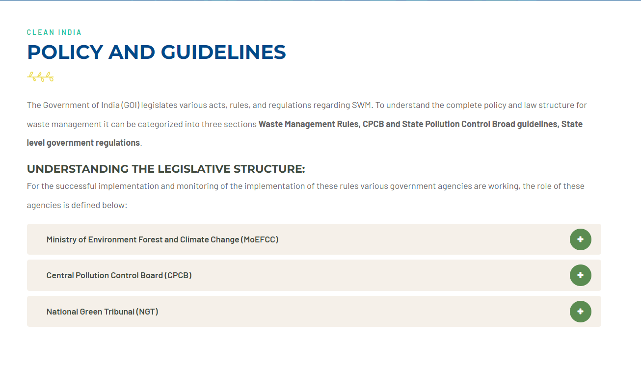 Waste Management Rules | Policy and Guidelines